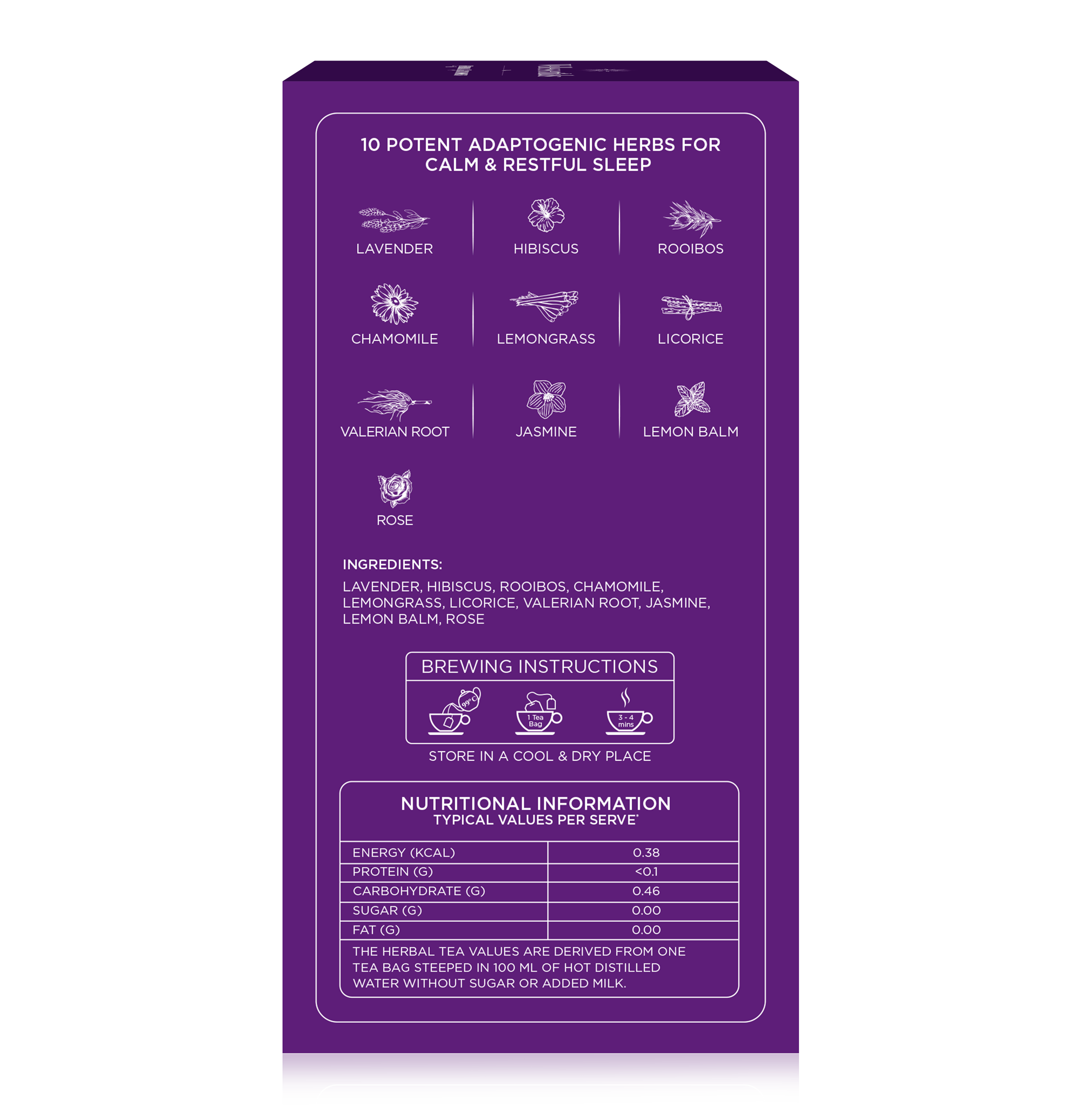 CALM & SLEEP HERBAL TEA – Wellessentials