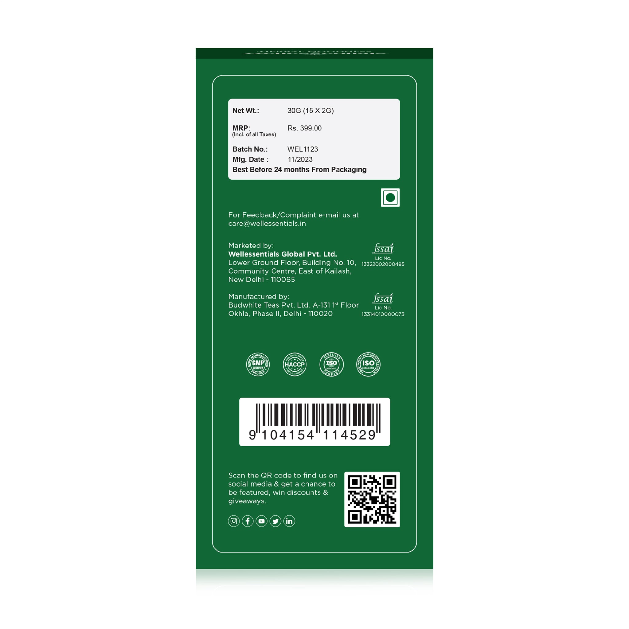 SUGAR BALANCE TEA – Wellessentials