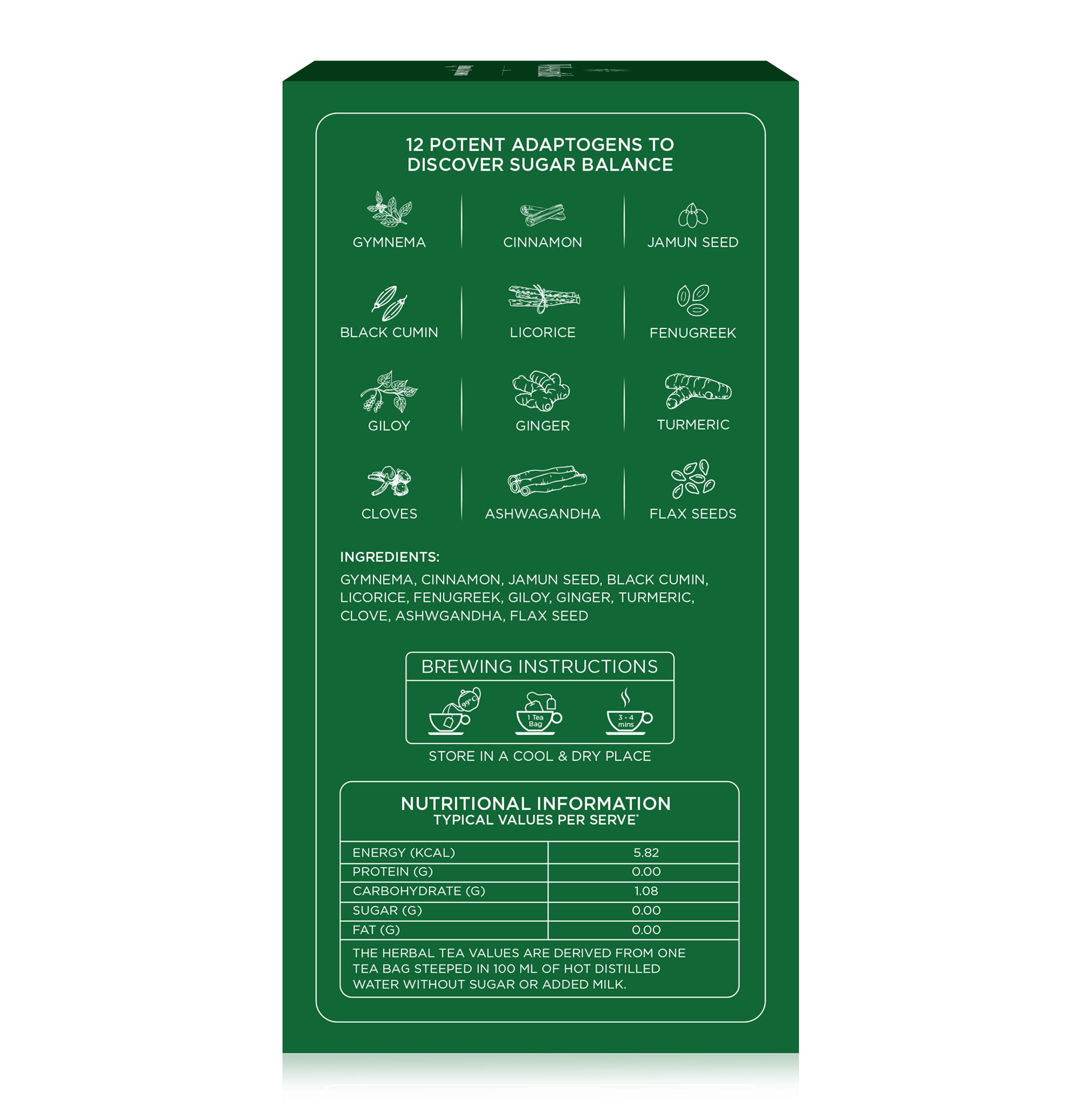 SUGAR BALANCE TEA – Wellessentials